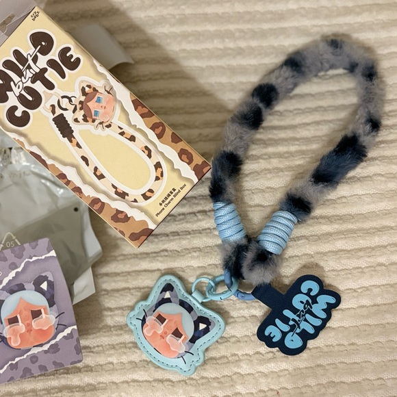 POP MART | Accessories | Cry Baby Wild But Cutie Phone Charm New ...